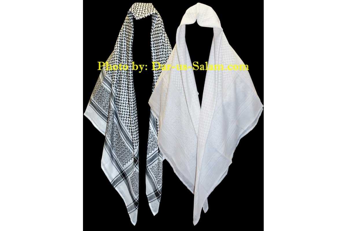 Shemagh/Ghutra/Scarf for Men شماغ / كوفية / حطة | Dar-us-Salam
