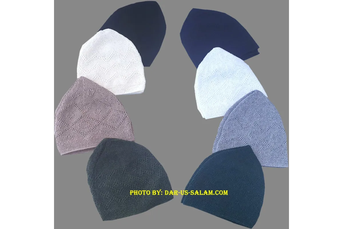 Soft Cotton Prayer Cap for Salah | Order at Dar-us-Salam